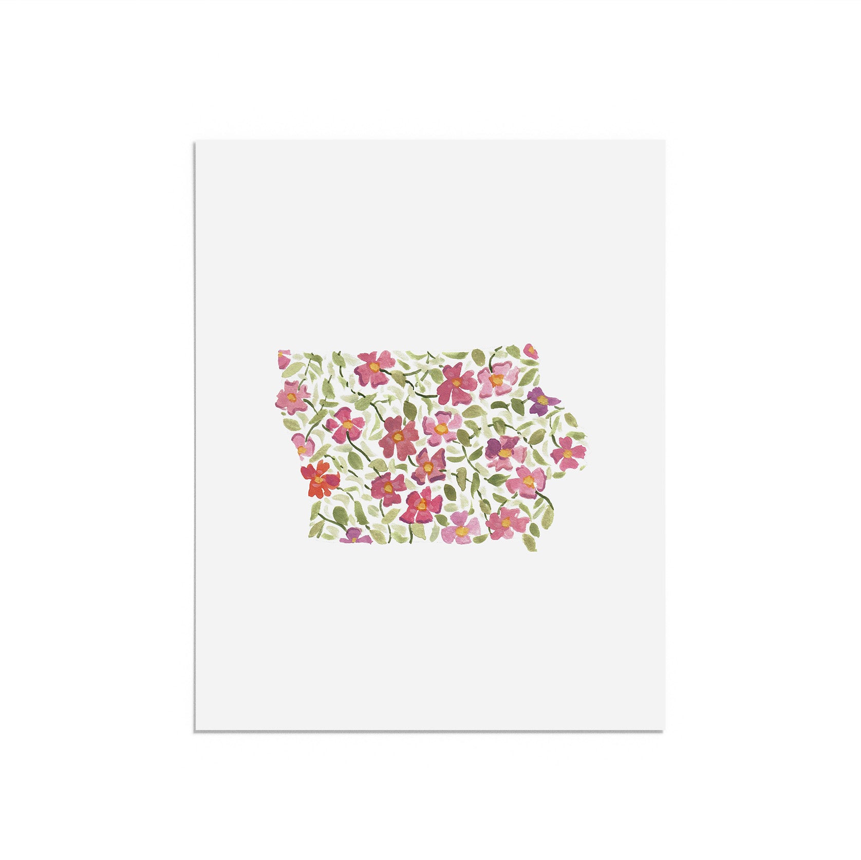 Iowa State Flower Print – Jenna Alexander